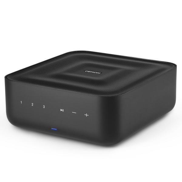 125W+125W（4Ω）の大出力を誇るフルデジタルアンプを搭載したワイヤレス・ストリーミング・アンプ  テレビの音声も楽しめるHDMI ARC/eARCに対応。HDMIコントロール機能（CEC）対応で、テレビのリモコンで操作が可能