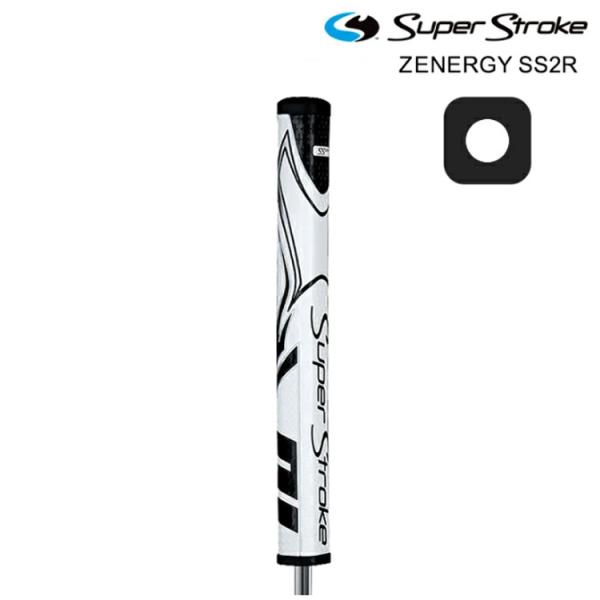 スーパーストローク Zenergy SS2R反対側の手の配置を好むプレーヤー向けに、ユニークな1インチ平方のプロファイルを備えています。109グラムと、他のスーパーストロークパターグリップより重く追加のバックウェイトを装着することで、より重...