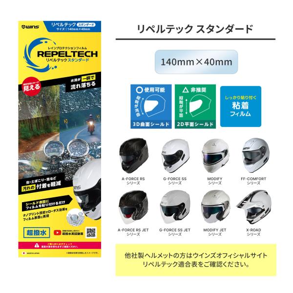 【リペルテック スタンダード （R-01）】水も汚れも寄せ付けない■自然界のロータス効果をナノプリント技術で再現超撥水フィルム リペルテック蓮の葉の表面では、水滴は広がらず、わずかな振動で簡単に弾き飛ばされます。これはロータス効果と呼ばれる...