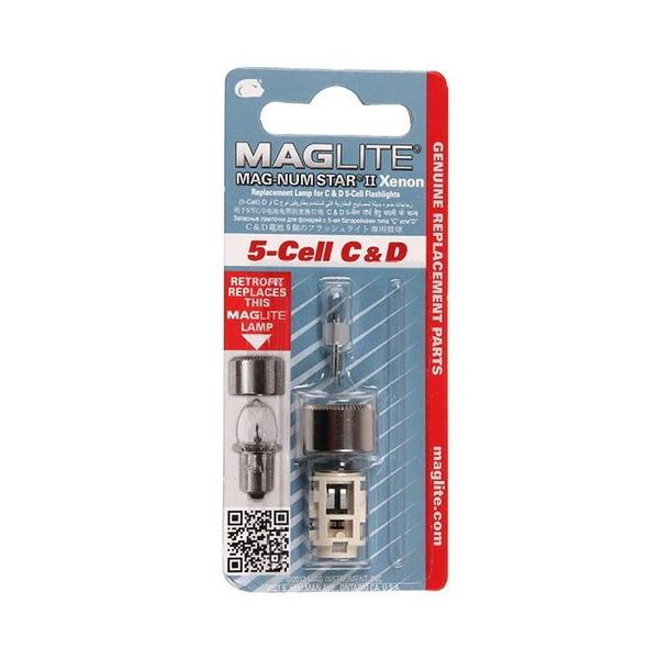 マグライトDシリーズ（単一電池）、Cシリーズ（単二電池）共通の(2Cell、3Cell、4Cell、5Cell、6Cell)用替え球です。  MAGLITE マグライト マグナムスター 2 キセノン交換球はマグライトDシリーズ（単一電池）、...