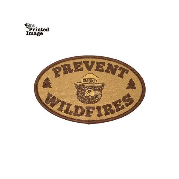 ■サイズ：約8.8cmSmokey Bear スモーキーベア PREVENT WILDFIRES パッチは、アメリカで70年以上も愛されている山火事防止キャンペーンのマスコット「スモーキーベア」のパッチです。 爆買