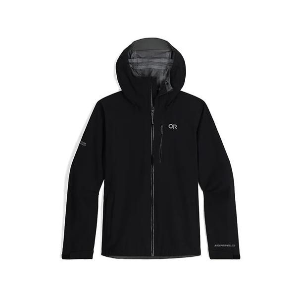 アウトドアリサーのベストセラー、3層構造の高性能、男性向けレインシェルがアップデートして新登場。軽量で通気性があり、防水性に優れ、雨天の環境下で優れた動きやすさを発揮します。  OUTDOOR RESEARCH アウトドアリサーチ メンズ ...