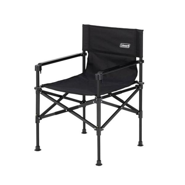 ロースタイルにも対応できる高さ2段階調節機能つき 安定感のある座り心地のコールマン定番ダイニングチェア  ●使用時サイズ：約55×56×67／84（h）cm　 ●収納時サイズ：約20×20×66／83（h）cm　 ●重量：約3.5kg　 ●...
