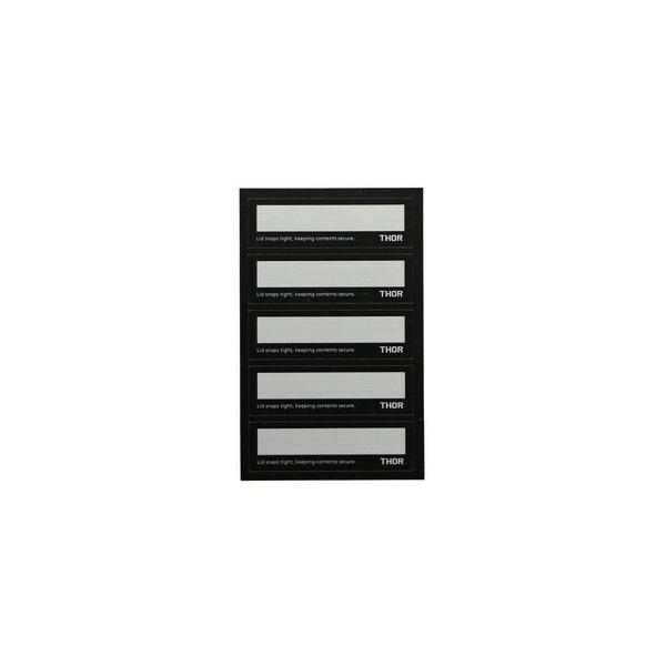 THORの中身を印すのにぴったりな耐水性ドキュメントステッカー。LargeはTHORラージトート、SmallはTHORミニトートやTHORラウンドコンテナミニにちょうど良いサイズ。シルバーの素材に金属感と高級感を感じられるヘアライン加工を施...