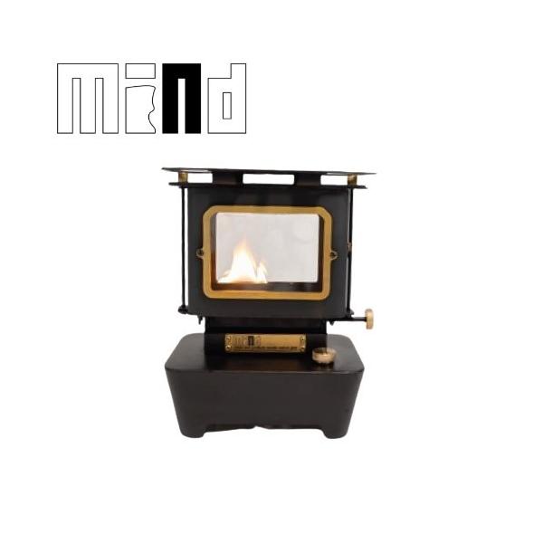 焚き火とはまた違った炎のゆらめき アイロンストーブの、のんびりと揺らぐ炎を眺めると、 忙しい毎日から解放されたようにリラックスすることができます。  とてもコンパクトなストーブで卓上で使用可能です。 １つのテーブルの上で【暖、調理、照明】と...