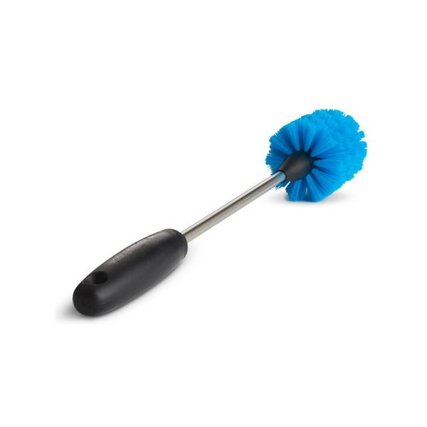 SPEC  本体寸法 幅×高さ: 60mm×381mm  重量: 91.7g  MATERIAL ブラシ:ナイロン シャフト:ステンレス  OVERVIEW 本品はHydro Flaskのボトル全サイズに対応しています 毛先でボトル内側や飲...