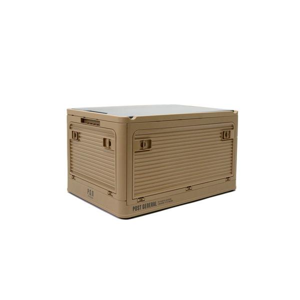 使い勝手の良い折りたたみ式のコンテナ収納。底面にはキャスターが付いており移動も楽々です。テーブルとして使える天板を標準装備。蓋の代わりにもなります。アウトドアシーンでのちょっとしたテーブルとしても便利。持ち運んでそのまま使える万能アイテム。...