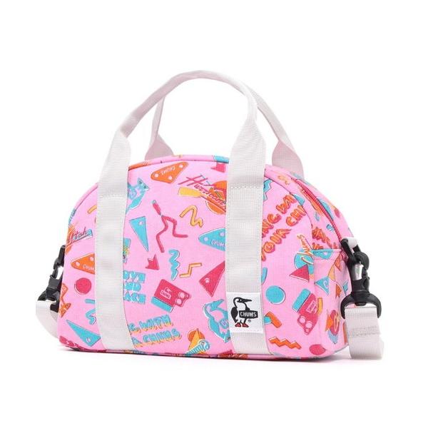 ショルダーバッグとハンドバッグの2wayで使用可能、 ボウリングバッグをモチーフにしたミニバッグ  〈素材特性〉 柔らかなスウェット素材をメインに、裏地や負荷が多くかかる 箇所には高強度のポリエステル素材を合わせたCHUMS定番の バッグシ...