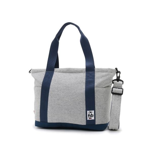 豊富なポケットが魅力的、通勤通学やお出かけ、 マザーズバッグにもおすすめのトートバッグ  〈素材特性〉 カジュアルなスウェットをメインに、負荷が多くかかる 箇所には機能性の高いナイロンを合わせたCHUMS定番の バッグシリーズ。 スウェット...