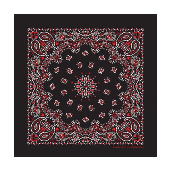 ■説明  ワンポイントファッションとして、また防寒・防風・緊急時の包帯としてなどバンダナは1枚で幅広い用途があるアウトドアズマンの必携品です。 ●サイズ：約55cm×55cm ●素材：コットン100％ コットン50％：ポリエステル50％（デ...