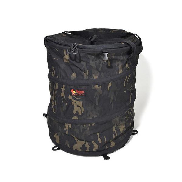 ポップアップ(折りたたみ)式の、ストーブバッグです。直径40cm×高さ50cmまでの灯油ストーブを収納でき、フォーム入りのボディが衝撃からストーブを守ります。内側の底には、万が一、燃料が漏れても安心な、防油加工トレーが付属。また、トラッシュ...