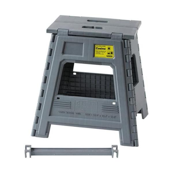 ■商品詳細  使用時：390×400(H)×320 折畳時：390×500(H)×53mm 天板座面：310×215mm 重量：約1850g 動的耐荷重：125kg 静的耐荷重：180kg  ※補強バー付属