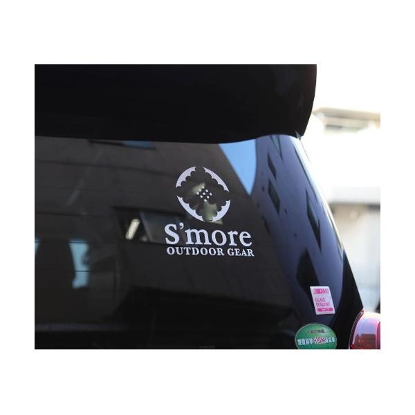 《　Logo Sticker 2タイプ / ロゴステッカー2種　》 【S'more / Logo Sticker 】ステッカー アウトドア ブランド S'more ステッカー 車 おしゃれ 防水ステッカー スモア カーステッカー 2TYPE...