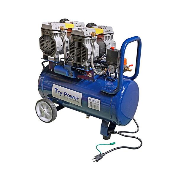 ○ 家庭用 １００V で使える ２馬力の 小型コンプレッサー ○ インパクトレンチ ほか エアー工具の使用や塗装、空気入れ、 　 ごみの吹き飛ばしなど、プロ整備の必需品。 ○ オイルレス方式でクリーンな圧縮空気を得られます。 ○ 取っ手、キ...