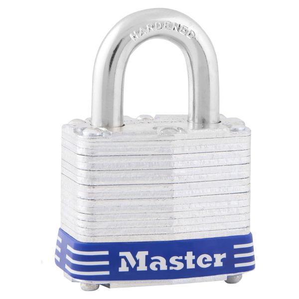 ドアのロック、大事な引き出しや道具箱のロックに頑丈なラミネートスチールをまとって100年前に生まれたマスターロック。その伝統の素材と構造を引き継ぎ、今の世でも世界中で安心を提供しています。まさに錆知らずの、マスターロックの代名詞です。-頑丈...