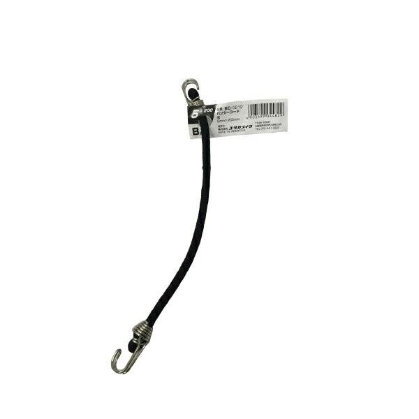 【特長】●両端にひっかけ金具が付いた丸ゴムロープ【用途】●キャリーカートや自転車などの荷物の固定として原産国:インドネシア材質:天然ゴム・ポリエステル色:ブラック先端部分:5mm幅用金具(両先端)