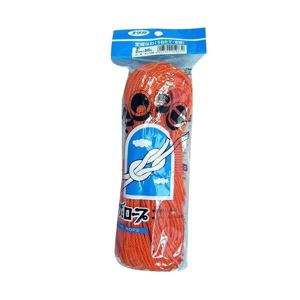 【特長】●軽量で水に強く、衝撃にも強いポリエチレンロープ【用途】●畑の畝立て(うねたて)作業時に