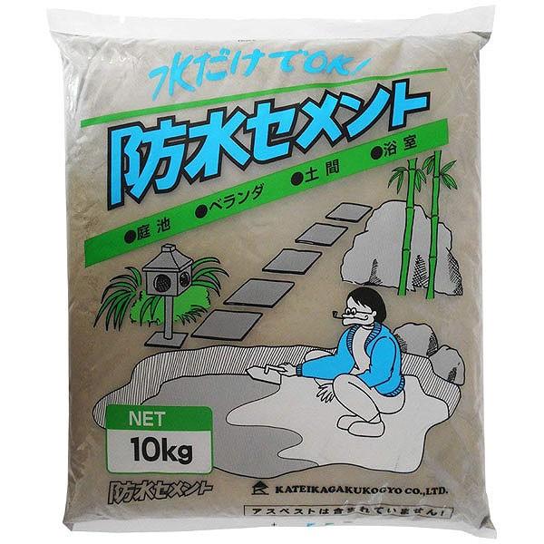 仕様色・柄：グレー容量：10kg用途・使用場所湿気の多い場所、透水しては困る場所浴室、洗面所、トイレ、庭池等施工面積(目安)：塗厚5mmで1000mm×1200mm●家庭用インスタントセメントと同じ要領で水を加え、よく練り合わせて施工するこ...