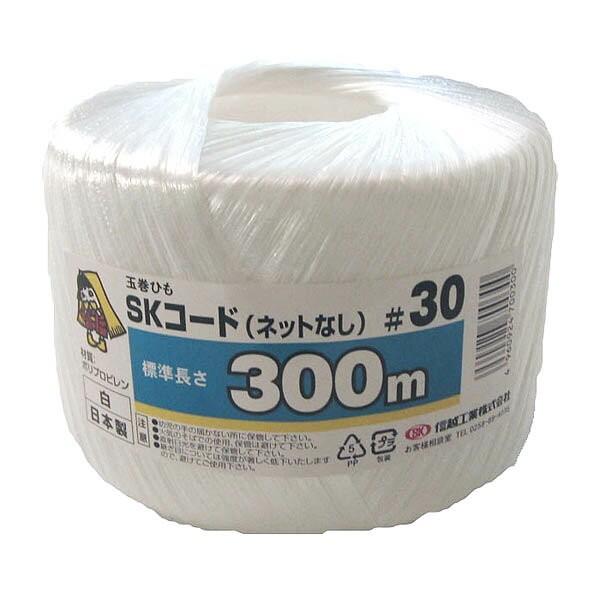 仕様色・柄：白規格：300m用途：古新聞や雑誌、引っ越し時の荷物の結束に。材質：ポリプロピレン紐タイプ：No.70●あらゆる結束に大活躍のPPひも。●柔軟性があり結びやすいひもです。●水に強く、濡れても強度が変わりません。ひも テープ しろ...