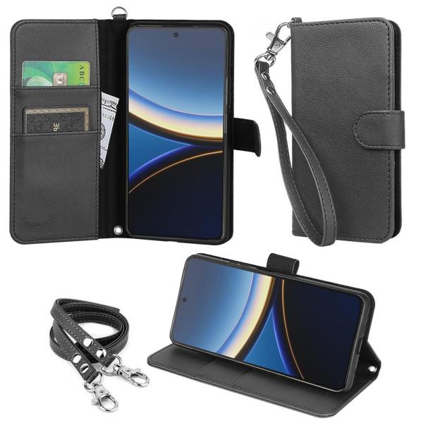 【対応機種】Xiaomi POCO F7 (6.83インチ) 専用スマートフォンケースなのでぴったりとはまり、画面を傷つけることなくご使用いただけます。【サイドマグネット方式で楽々開け閉め】ケースの開け閉めはマグネットで行うので、しっかり開...