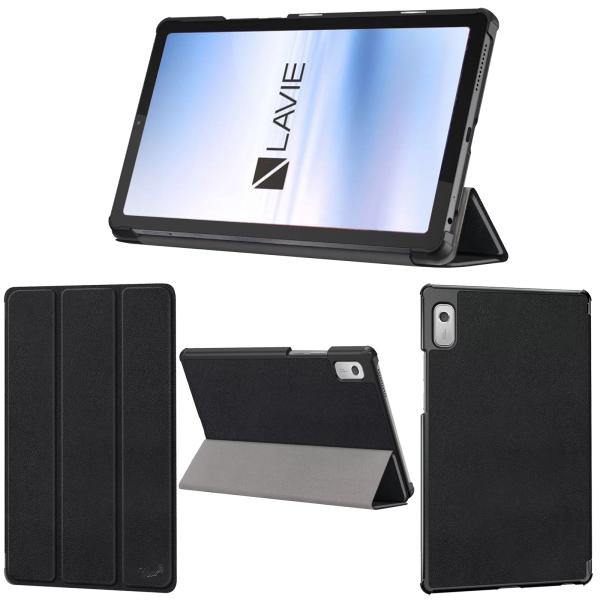 NEC LAVIE Tab T9 PC-T0975GAS LAVIE Tab PC-TAB09H01 9HD1 9.0インチ タブレット 専用 超薄型 スリム ケース カバー画面、背面全てを保護する軽量、薄型のジャストフィットスリムケースで...