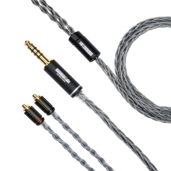 銅銀合金導体採用4.4mm5極バランス/SENNHEISER専用MMCX自然な音の広がりや余韻、伸びのある中高域と輪郭のある低域を実現する銅銀合金線最適な音響特性を得るため、高純度無酸素銅をベースにNOBUNAGA Labs独自の比率で銀を...