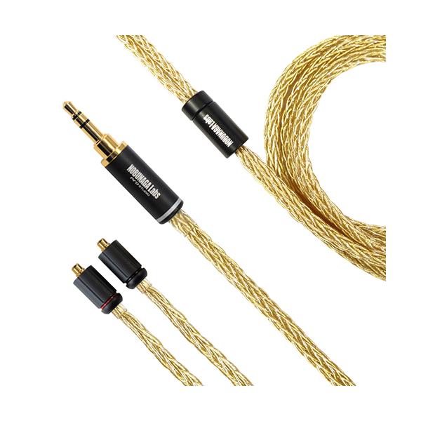 【発売日：2021年06月04日】3.5mmステレオミニMMCX対応純銀線金メッキ16芯リケーブル比類ない音像定位と重厚で濃密な臨場感NOBUNAGA Labs至極のフラグシップモデル圧倒的な情報量と高解像度でリアリティあふれるサウンドを実...