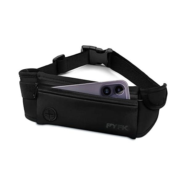 「スマートフォン収納キーフックで仕分け可能」マジックテープ仕様のサブポケット付きで小銭や小物の仕分けに便利、ファスナー付きメイン収納ポケットが二層に区切りされてカードケースもついて携帯とカードなど必要な荷物を分けて収納したい人におすすめの人...