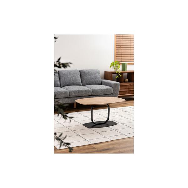 【メーカー直送のため、北海道、沖縄、離島へのお届けは出来ません。】※こちらは リビングテーブル【 ナチュラル / TEC-85NA】の単品販売ページです。＜カラーバリエーション＞＊ブラック　　　　TEC-85BK＊ナチュラル　　　TEC-8...