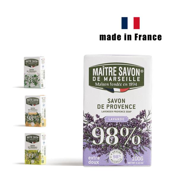 【商品紹介】・サイズ：W:48mm、D:26mm、H:79mm・内容量：100g・製造国：フランス・成分：＜ラベンダー＞パーム脂肪酸Na・パーム核脂肪酸Na・水・パーム核脂肪酸・ヒマシ油・塩化Na・グリセリン・ラバンデュラハイブリダ油・ED...