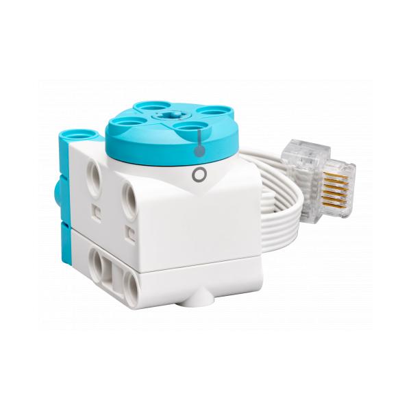 プログラミング教材SPIKEベーシック用のモーターです。コンパクトなデザインに絶対位置検出機能を備えた回転センサーを内蔵し、レゴモデルに命を吹き込みます。※E31-7800 SPIKEプライムとの互換性があります。LEGO品番：45607