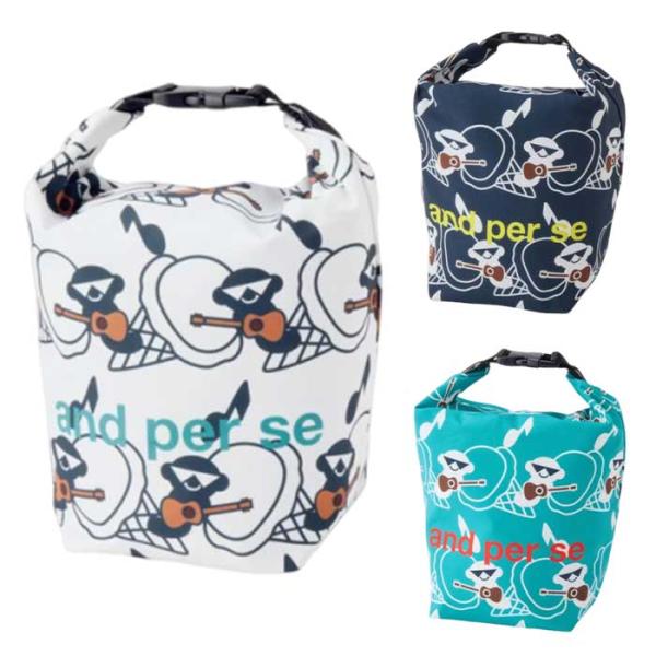 ■and per se AUS7036 コンパクト収納 保冷バッグ----------------------------------------------アンパンジーとアイスクリーム柄のPOPでCUTEな保冷バッグです。<br /...