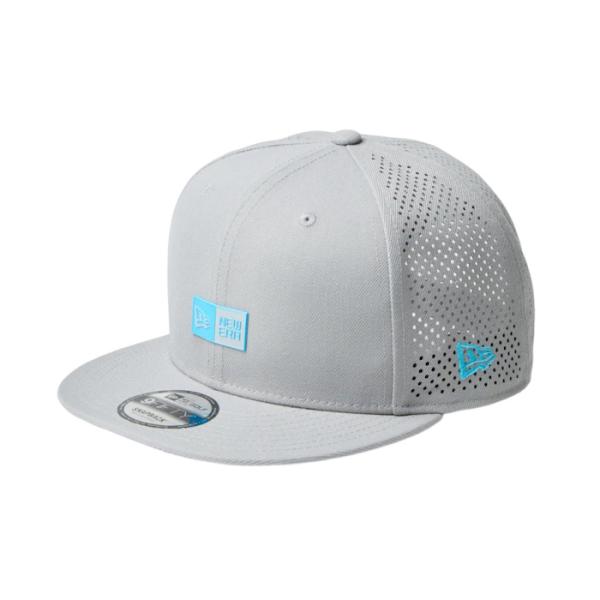 ■NEW ERA 14747214 9FIFTY レーザーパーフォレーション Box Logo ボックスロゴ グレー----------------------------------------------フロントに配したネオンカラーのミ...