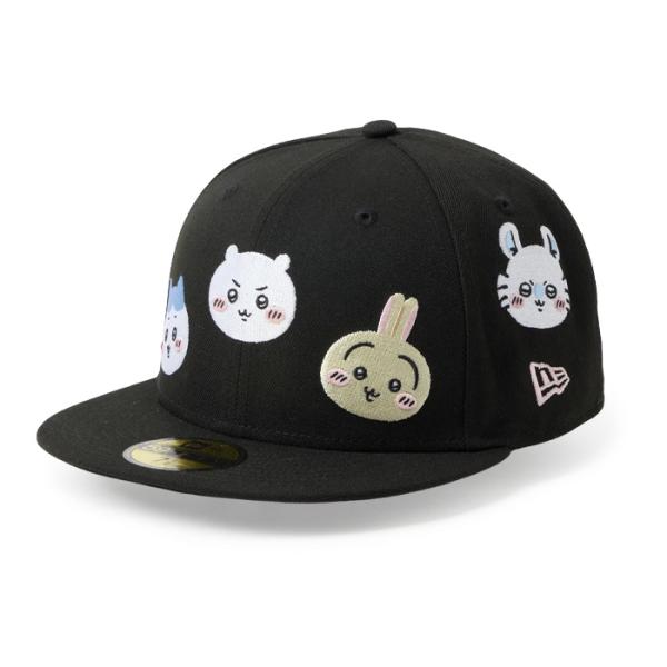 ■ニューエラ NEW ERA 59FIFTY ちいかわ / キャラALL OVER ブラック----------------------------------------------X（旧Twitter）発の人気漫画「ちいかわ」デザインア...
