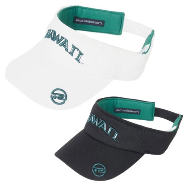 ■ハワイ大学 コラボ ツイル バイザー----------------------------------------------シンプルなデザインでセンターと右脇にハワイ大学のロゴ＆マークを刺繍した定番型のバイザーです。<br /&...