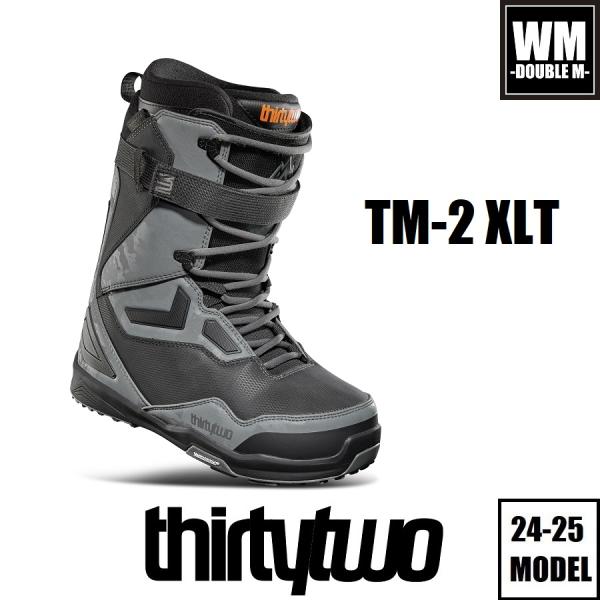 ・年式： 2025・メーカー： ThirtyTwo・モデル名： TM-2 XLT・カラー： DarkGrey/Black・Flex： 9（1柔 - 10硬）・定価： 79,200円(税込)■FIT : 　PERFORMANCE（インナーLE...