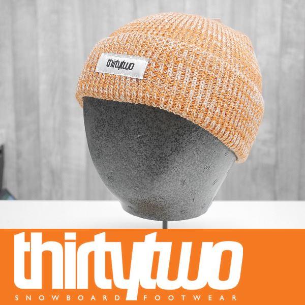 人気ブランド『ThirtyTwo』のビーニー。・年式：2022年・メーカー：ThirtyTwo・モデル名：PATCH BEANIE・カラー：ORANGE・サイズ：フリーサイズ・定価：3,960円(税込)当店はThirtyTwoの国内正規店です。