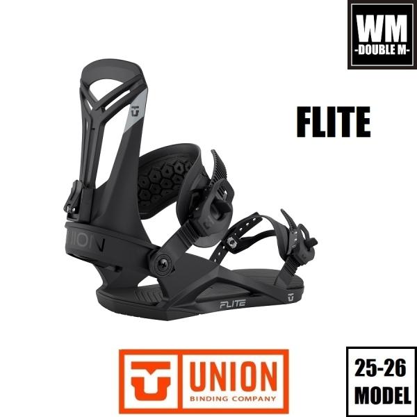 ・年式： 2026・メーカー： UNION・モデル名： FLITE・カラー： Black・対応ディスクパターン： 2×4, 4×4, CHANNEL, 3D・定価： 30,800円(税込)使いやすさを追求した史上最軽量バインディング！リーズ...