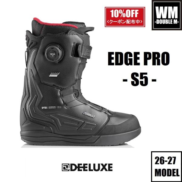 【発売日：2026年11月01日】・年式： 2027・メーカー： DEELUXE・モデル名： EDGE PRO  S5（サーモインナー STAGE 5）・カラー： MagicBlack・定価： 86,900円(税込)-- サーモインナー S...