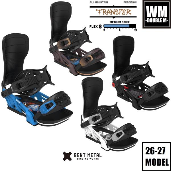【発売日：2026年11月01日】・年式： 2027・メーカー： BENT METAL・モデル名： TRANSFER・カラー： BLACK, BLUE-BLACK, WHITE, COFFEE・対応ディスクパターン： 2×4, CHANNE...