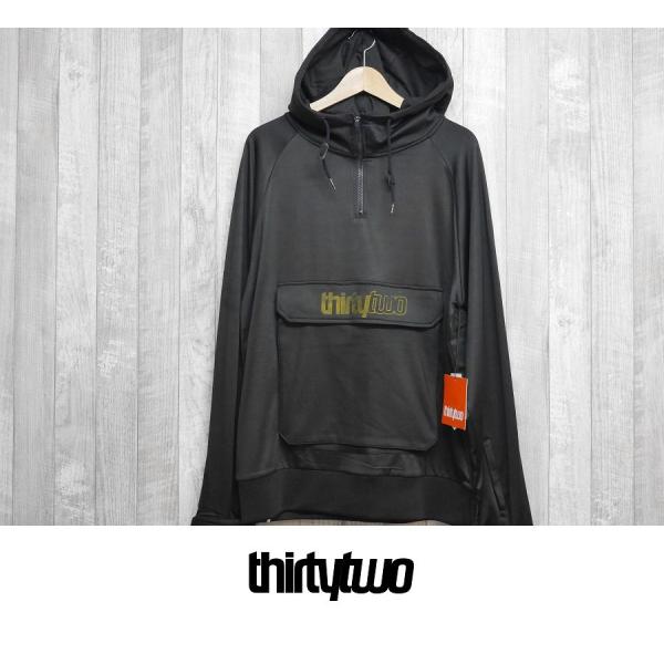 大人気ブランド『ThirtyTwo』の高機能パーカー。撥水加工が施され、濡れにくく、汚れにも強い。袖部分には便利なパスポケットを搭載。シーズンを通して活躍する便利な一着！！・年式： 2023・メーカー：ThirtyTwo・モデル名： SIG...