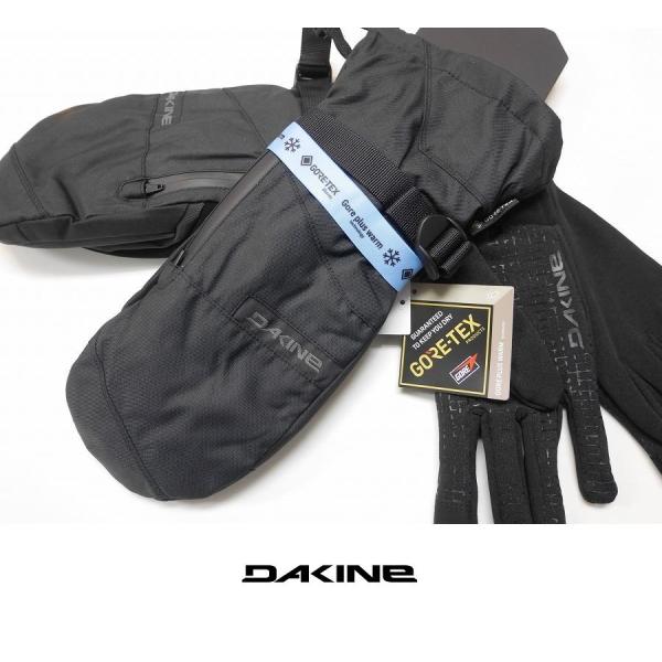 アウトドアスポーツのアクセサリーブランドとして、絶大な人気と信頼の「DAKINE」のグローブ。・年式：2026年・メーカー：DAKINE・モデル名：TITAN GORE-TEX MITT・カラー：BLACK(BLK)・定価：14,850円(...
