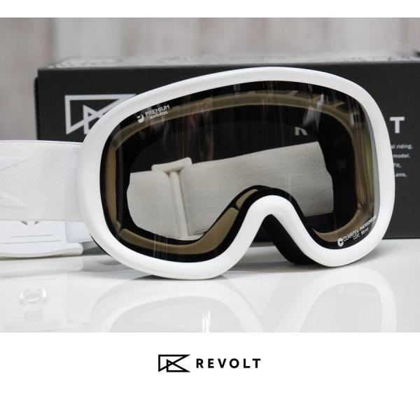 ・年式：2026・メーカー：REVOLT・モデル名：SUPER LIGHT FRAME・カラー：White Gross×Matte / White×White・レンズ：Brown Mirror / Clear Photochromic 調光...