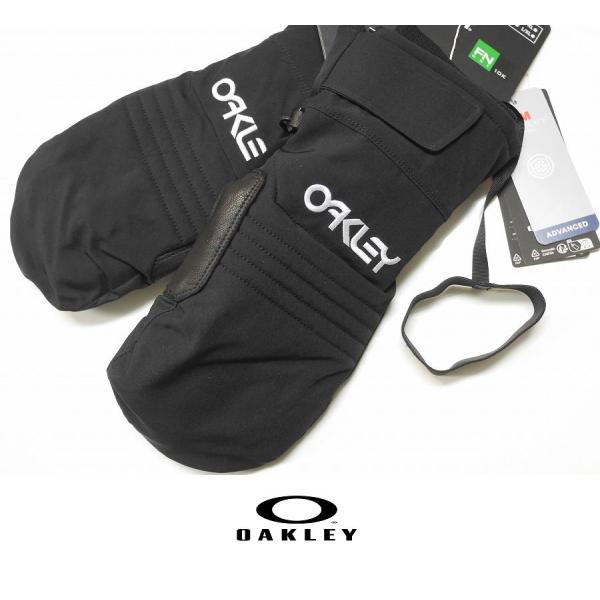 大人気ブランド『OAKLEY』のスノーミトングローブ。・年式：2026年・メーカー：OAKLEY・モデル名：OAKLEY B1B MITTENS・カラー：BLACKOUT　参考サイズ：　　手首の付け根から中指の先までの長さ　　Sサイズ： 1...