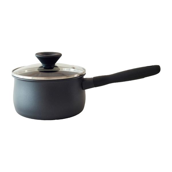 マイヤー ミッドナイト 片手鍋16cm MNH-S16