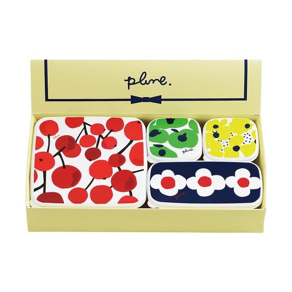 プルーン シール容器4点セット・B PL-113