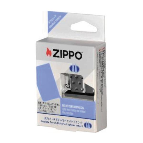 ZIPPO ジッポー 交換用 ガスライターインサイドユニット ダブルトーチ ガス注入なし ＃65858