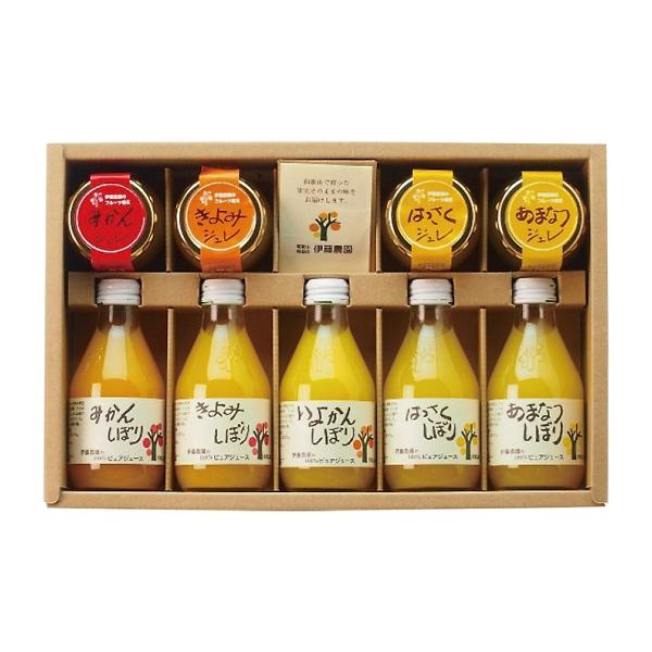 伊藤農園 100％ピュアジュース＆ジュレセット V-113