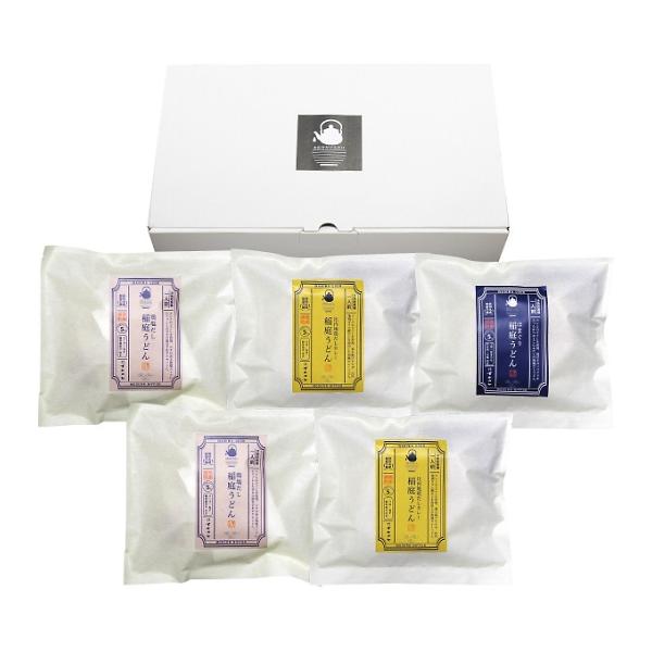 お湯をかけるだけで出来る稲庭うどん I-5B