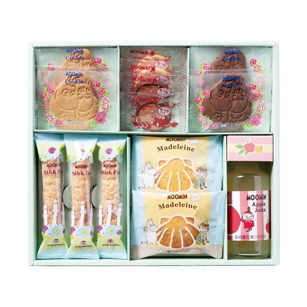 ムーミン ジュース&amp;スイーツセット MS-20R